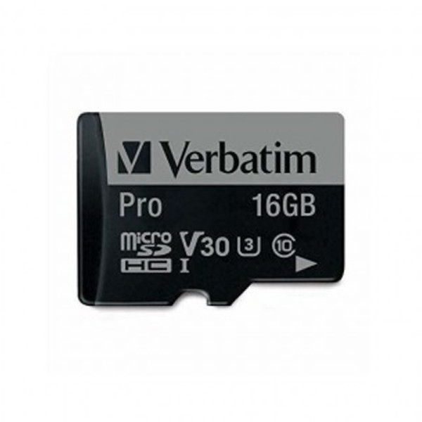 Wei Chile S. A. - Tarjeta de Memoria Verbatim Microsd Pro 16GB 600X Uhs1 Clase 10 (103VB00008)